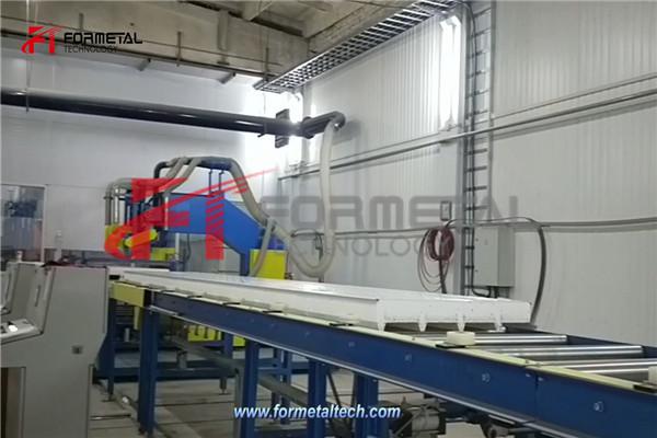 Continuous EPS Sandwich Panel Production Line | Formetal
