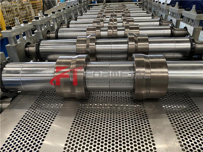 Acoustic panel roll forming machine is a continuous production line ...