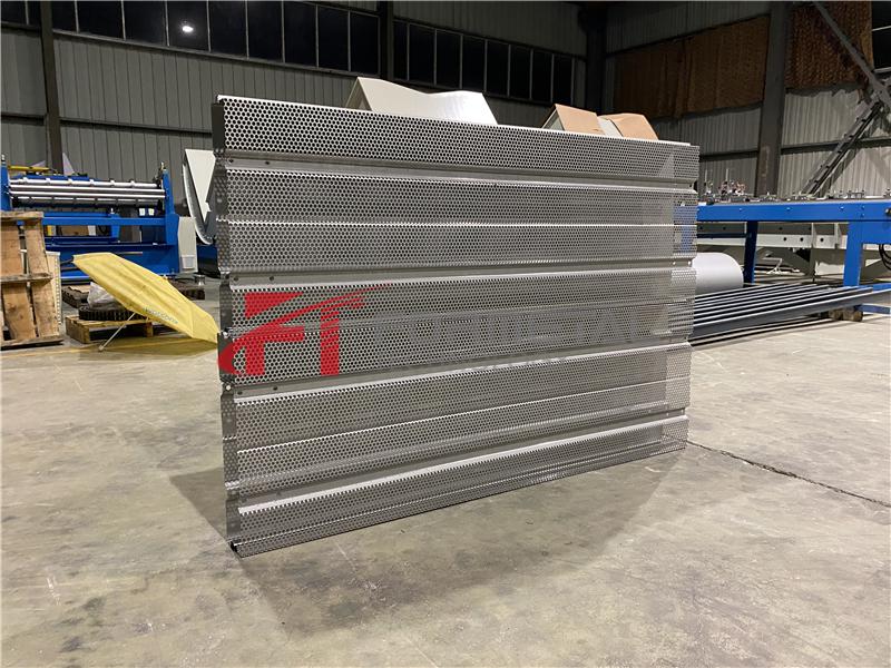 Acoustic panel roll forming machine is a continuous production line ...