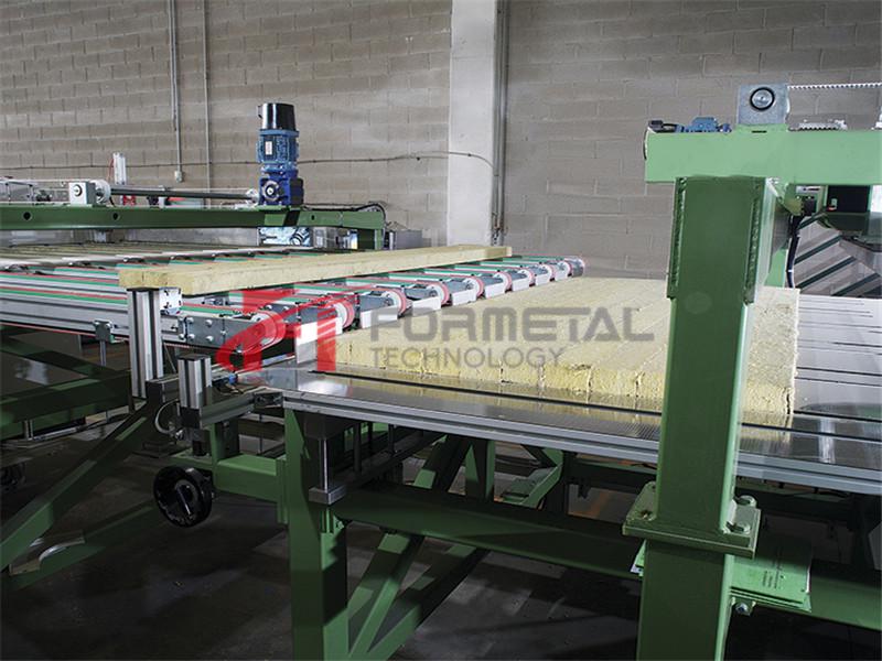 Rockwool Sandwich Panel Production Line - Formetal Technology