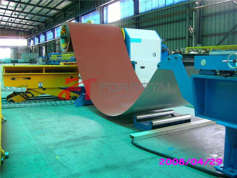 5 Tons Automatic Decoiler Machine - Formetal Technology