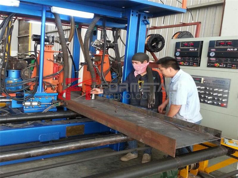 Horizontal H Beam Welding Machine - Formetal Technology
